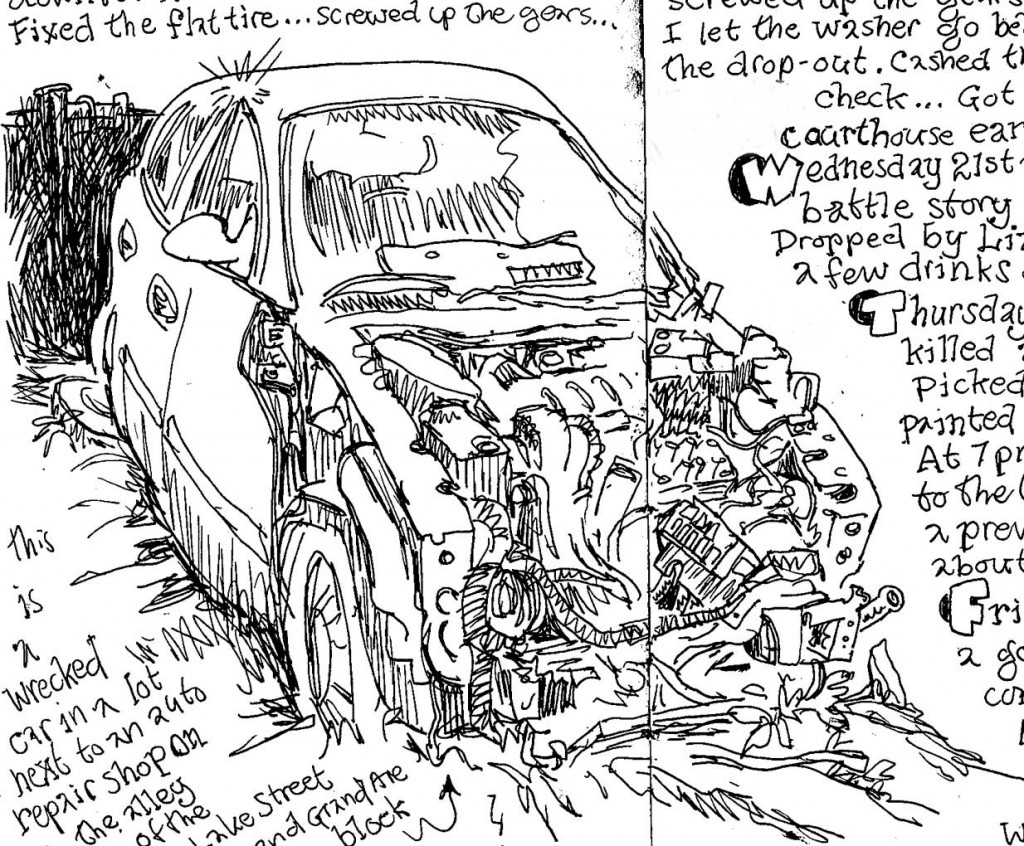 Sunday Sketch - The Mortality of Cars - Streets.mn