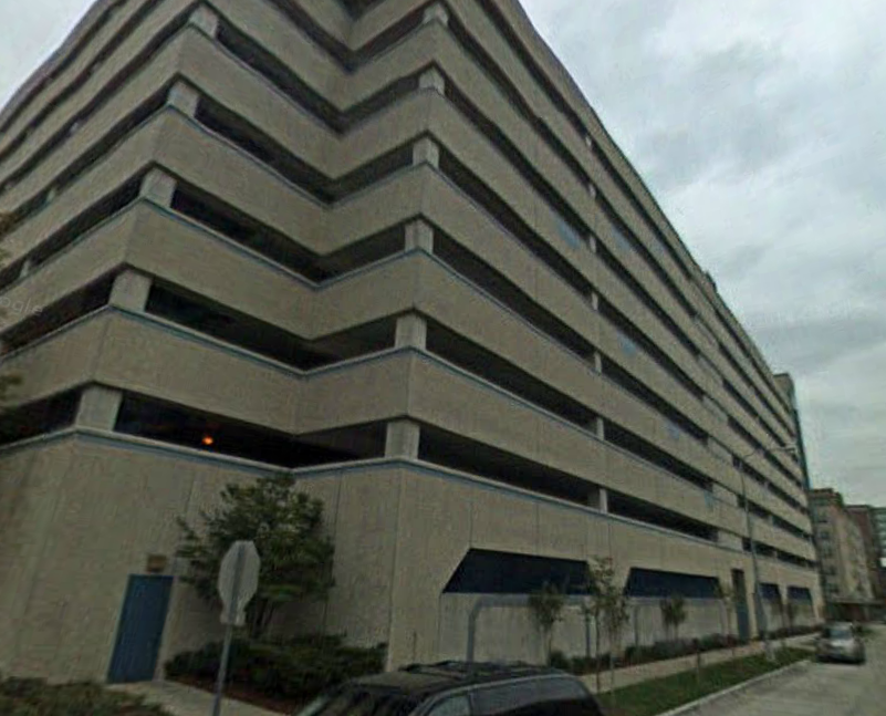 Rochester, MN map: Surface Parking Lots - Streets.mn