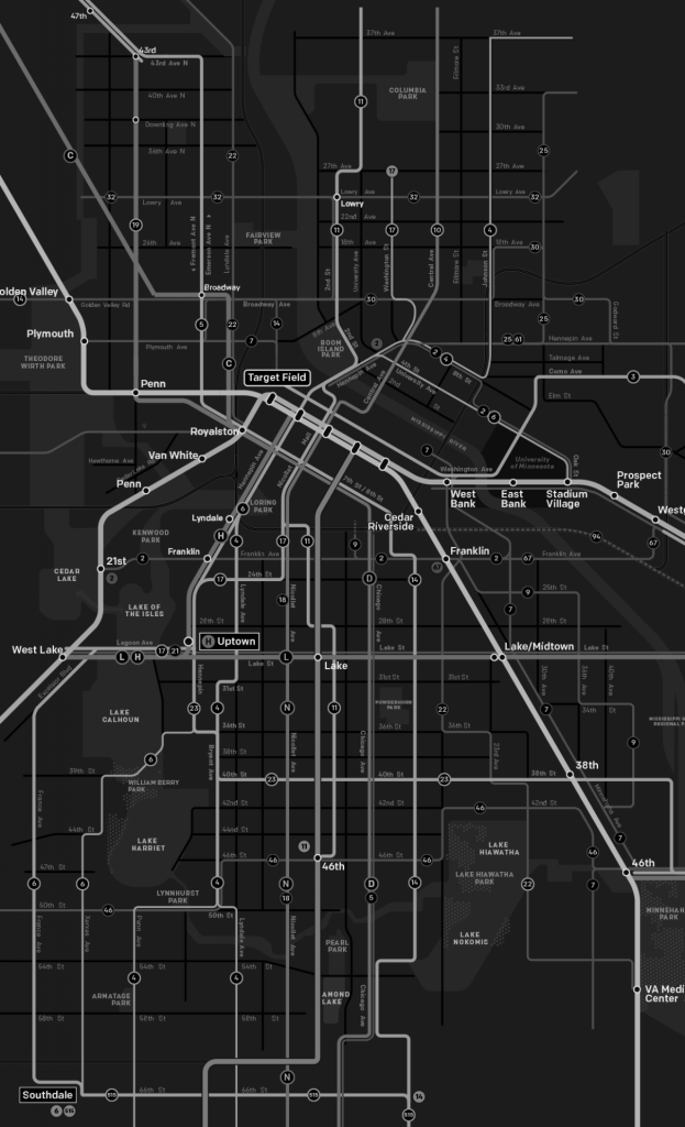 Map Monday: Minneapolis future transit - Streets.mn