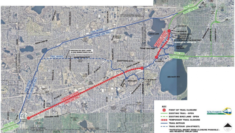 Share The Pain: SWLRT Related Trail Closure - Streets.mn