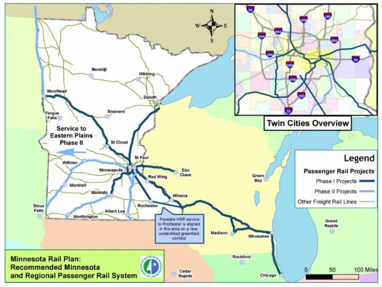 Intercity Rail Would Bridge Minnesota’s So-called “Rural-Urban Divide ...