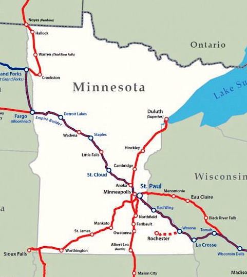 The Minnesota Intercity Passenger Rail Plan – Getting Back On Track ...