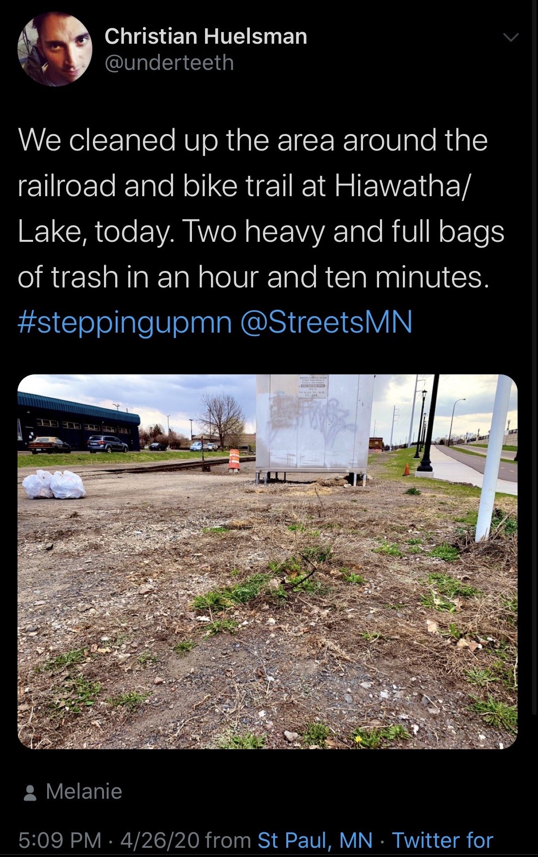 Revisiting Stepping Up MN: A Virtual Cleanup (April 2020) - Streets.mn
