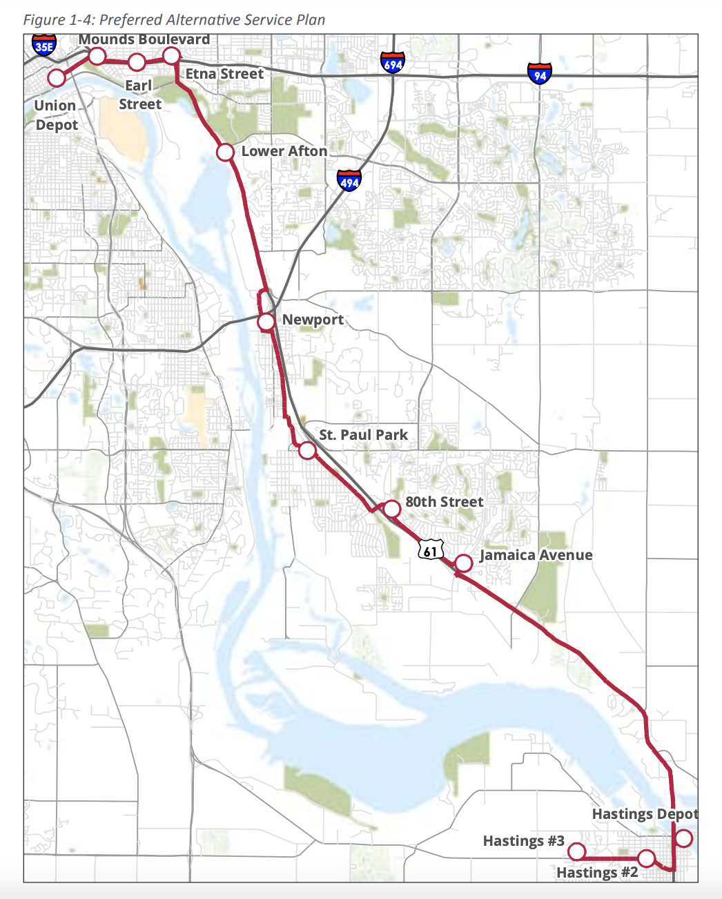 Rail vs Bus on the Red Rock Corridor - Streets.mn
