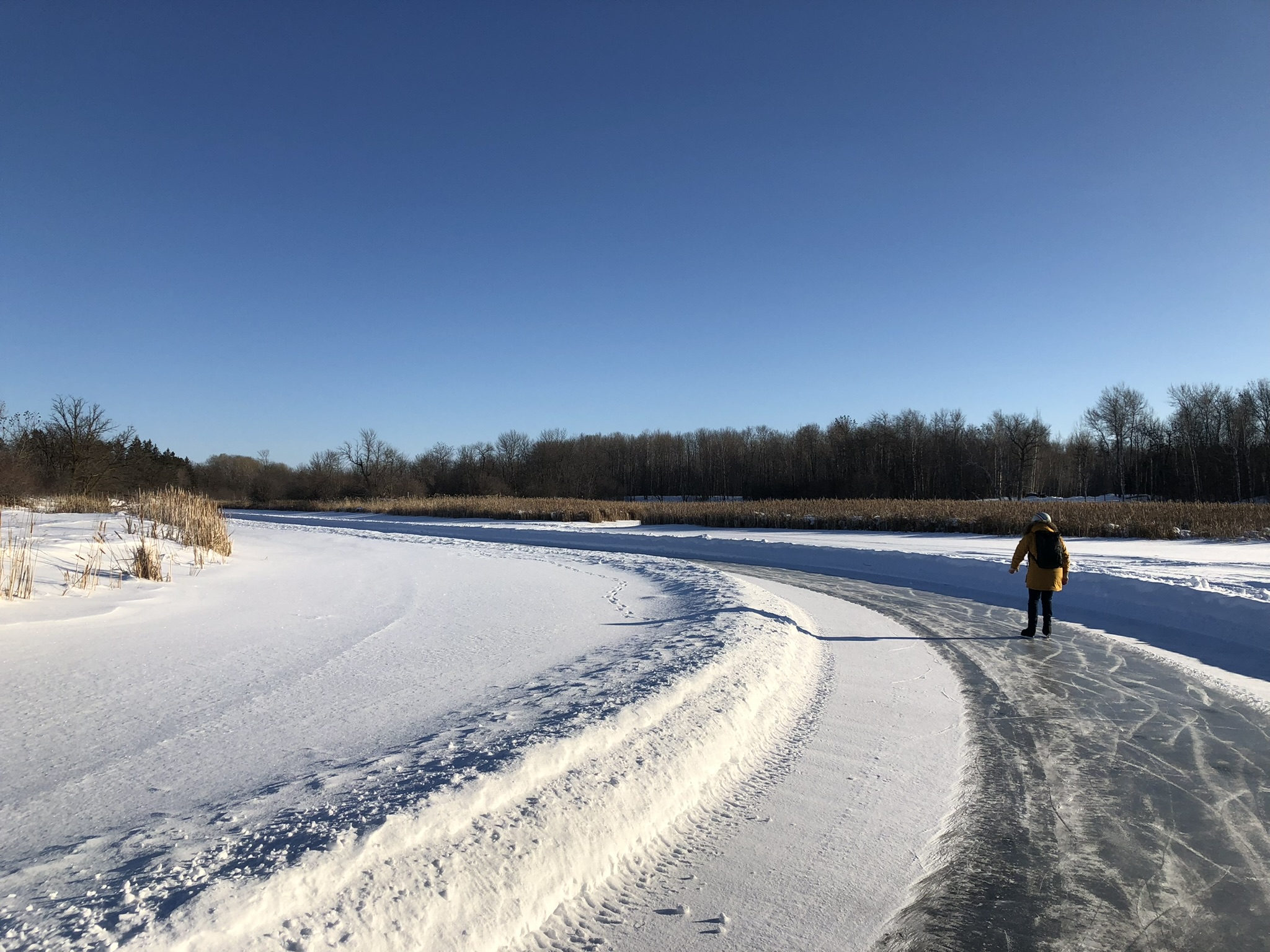 Skating the Riverbend Trail in Warroad, Minnesota - Streets.mn