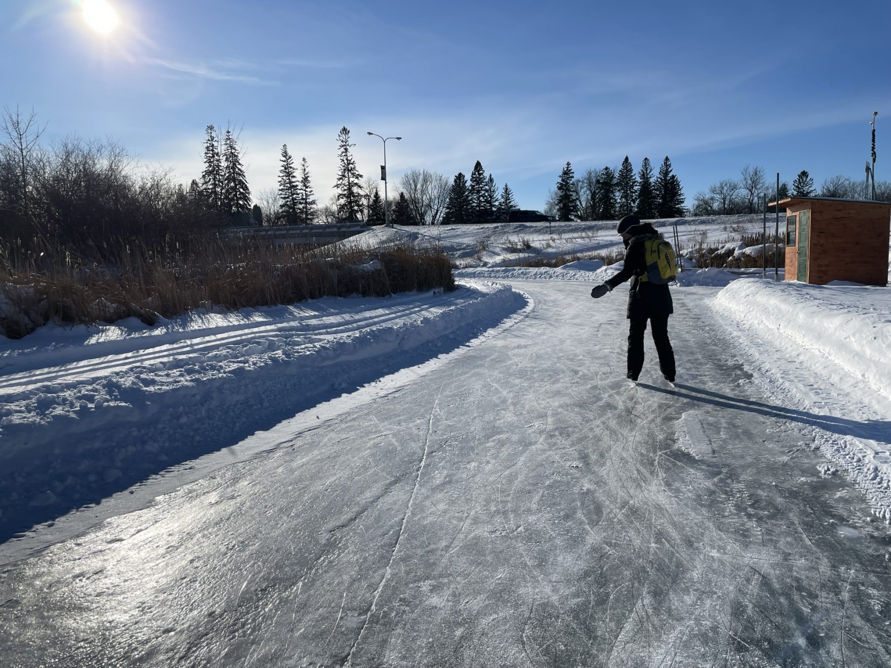 Skating the Riverbend Trail in Warroad, Minnesota - Streets.mn