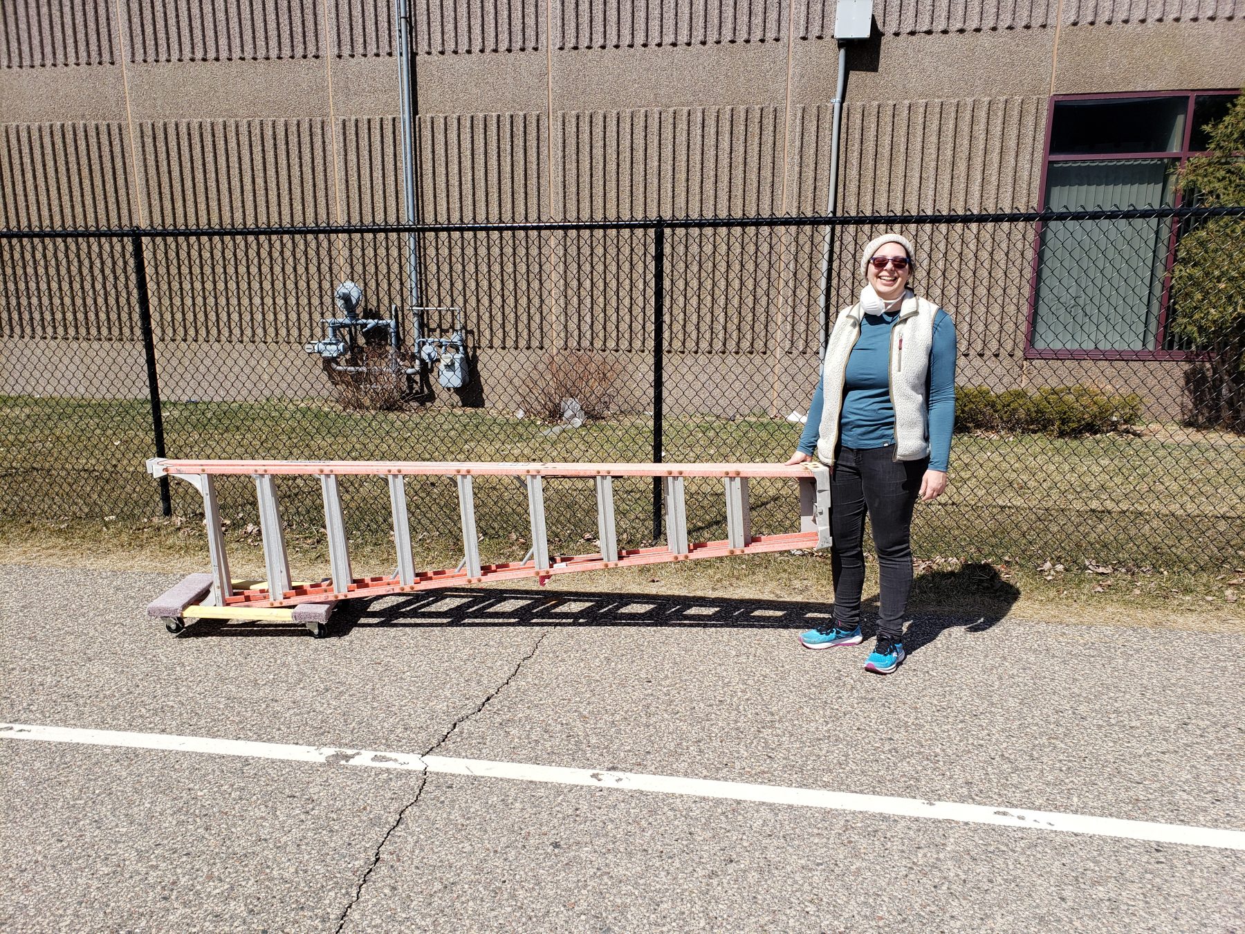 Moving a Ladder... with a Furniture Dolly?? - Streets.mn