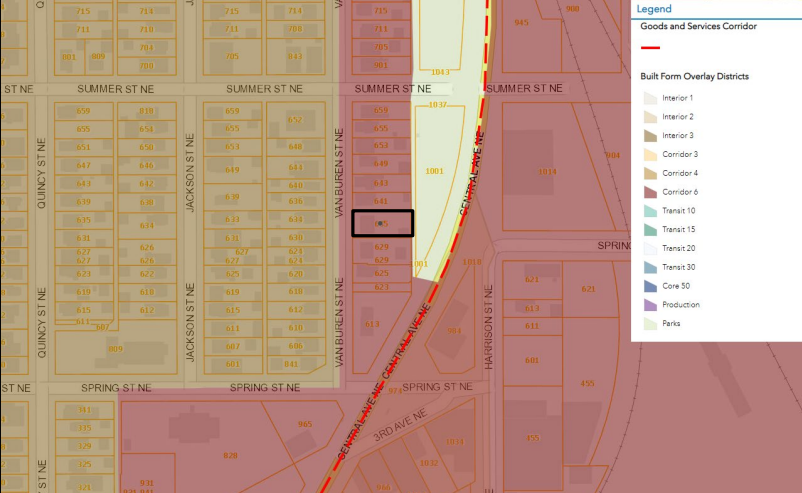 Minneapolis 2040’s First Real Test: 635 Van Buren Street NE - Streets.mn