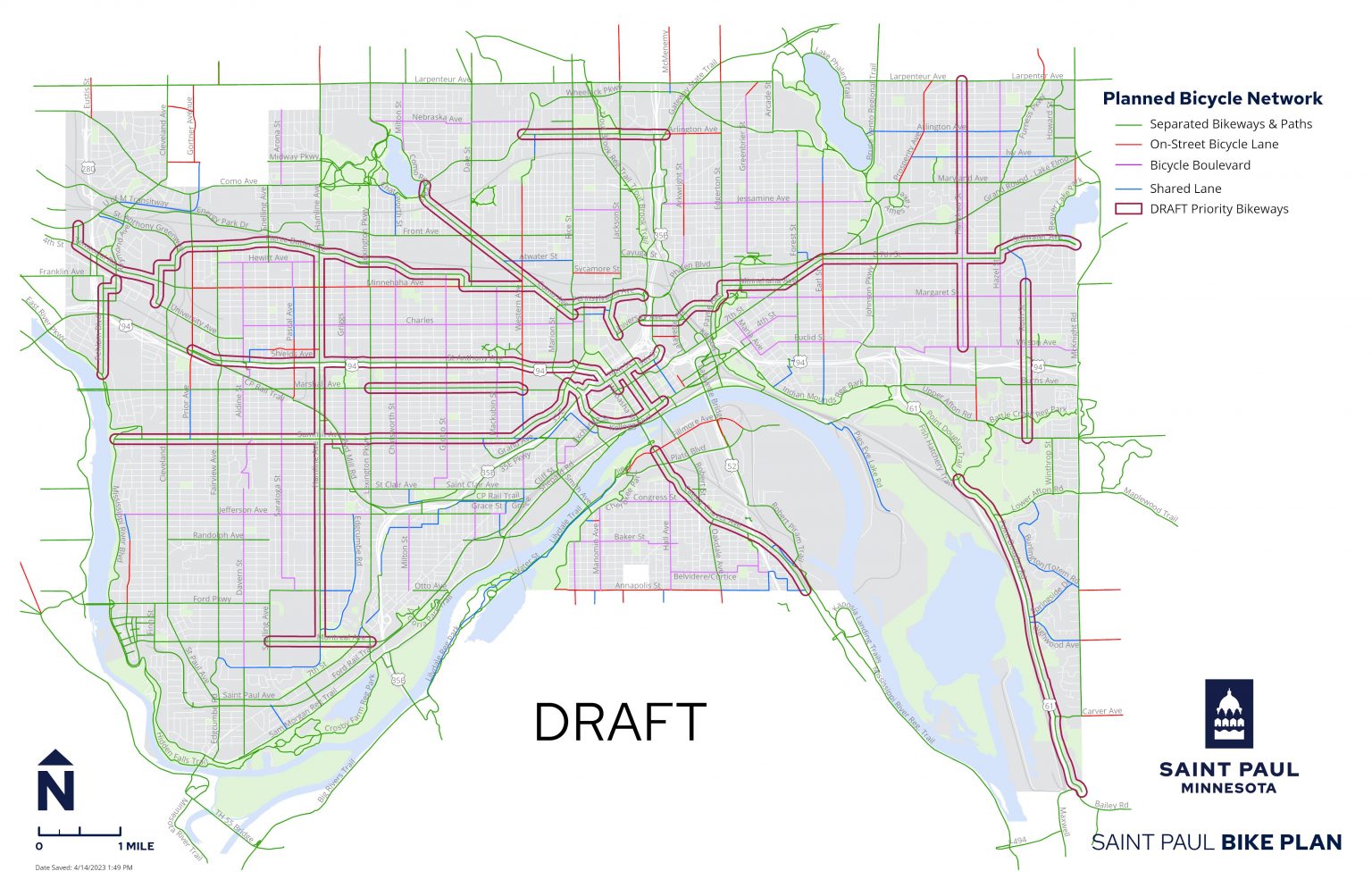 All About the St. Paul Bicycle Plan - Streets.mn