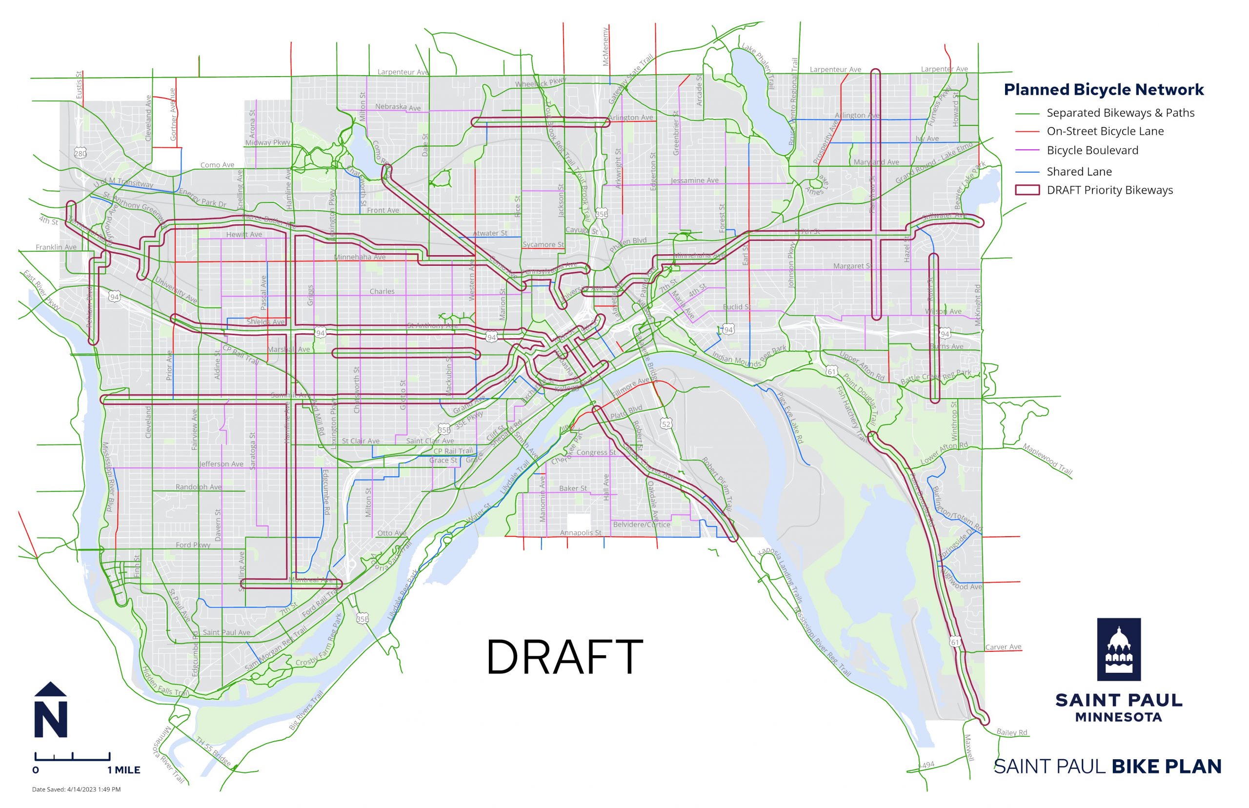 All About the St. Paul Bicycle Plan - Streets.mn